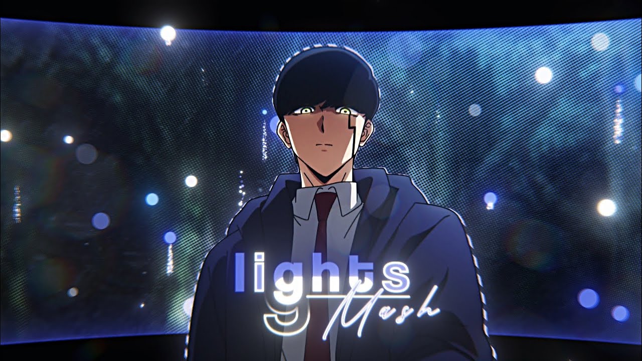 Lights "Mashle: Magic and Muscles Edit" 4k! - YouTube