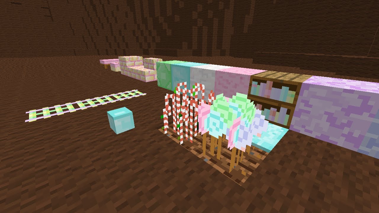 WIP Candy/Sweets Minecraft texture pack. - YouTube