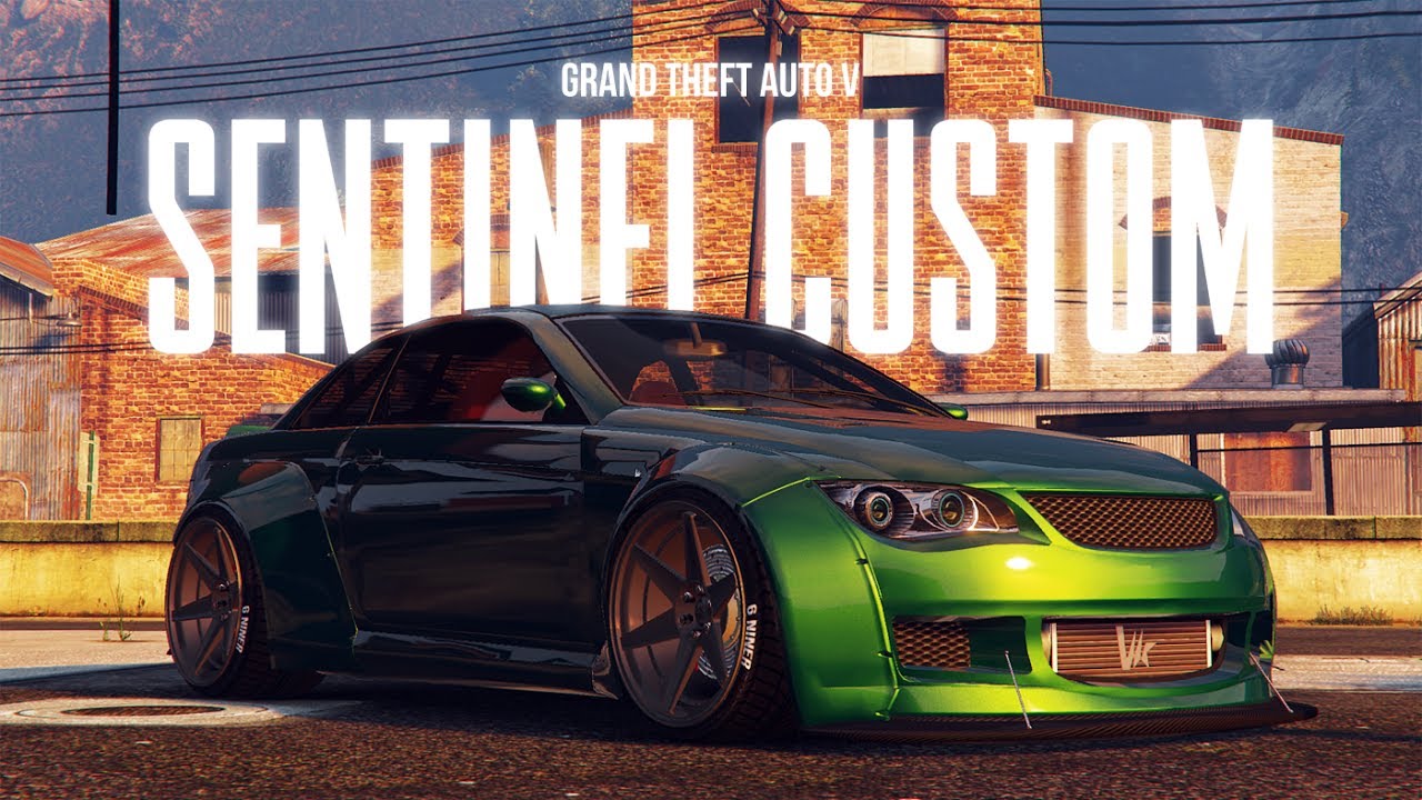 WIDEBODY SENTINEL CUSTOM MOD - GTA V - YouTube
