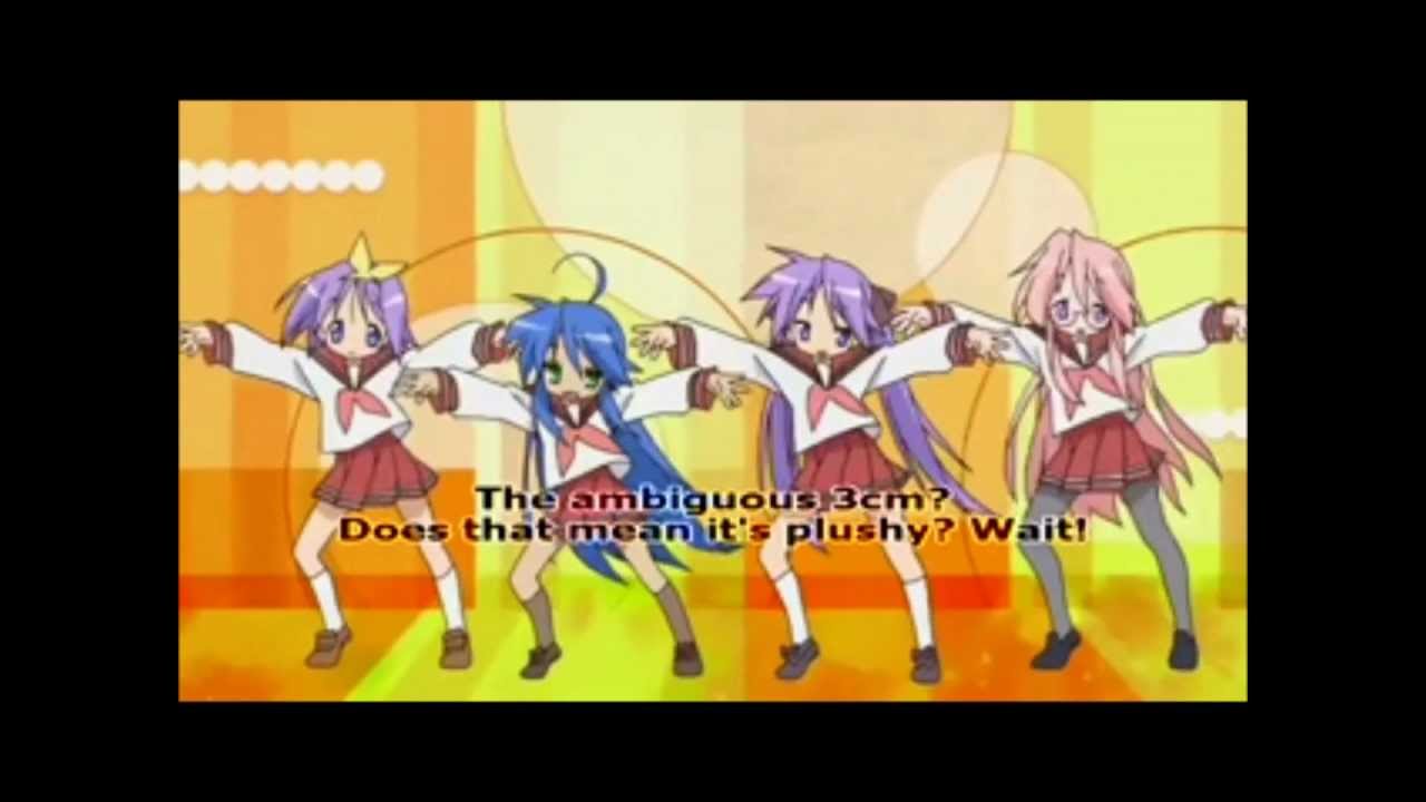 Lucky Star Intro (HQ w/ English subtitles) - YouTube