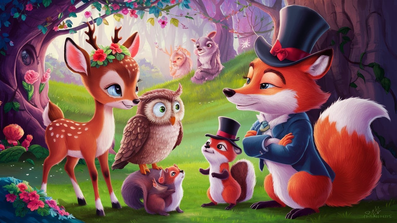 Cuentos Infantiles: El Bosque Encantado de los Animales Parlantes 🦊🌲 ...