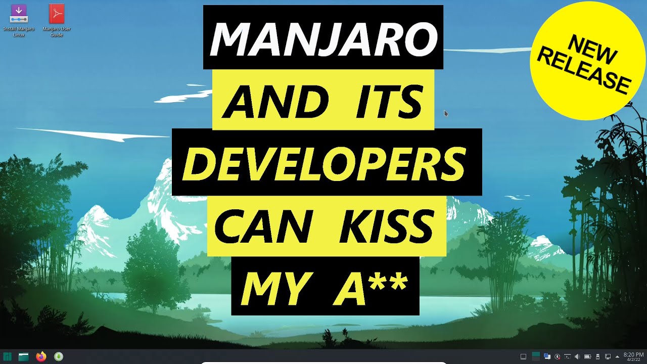 Manjaro And Its Developers Can Kiss My A** | LMDE 5 | Ebuzz Central Double Feature - YouTube