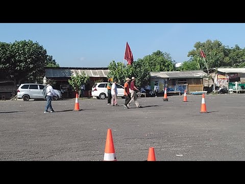 Praktek Mengemudi SPAU Angkatan II BPPTD-Bali