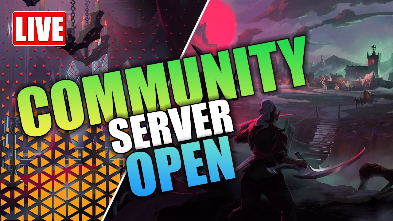 Community 🩸 V Rising PVE Server LIVE | Gameplay | Base Building, Bosses ...