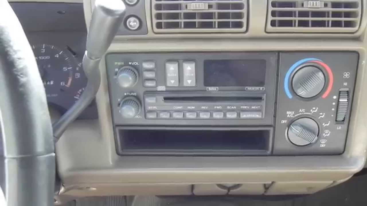 1996 Chevrolet Blazer LS - YouTube