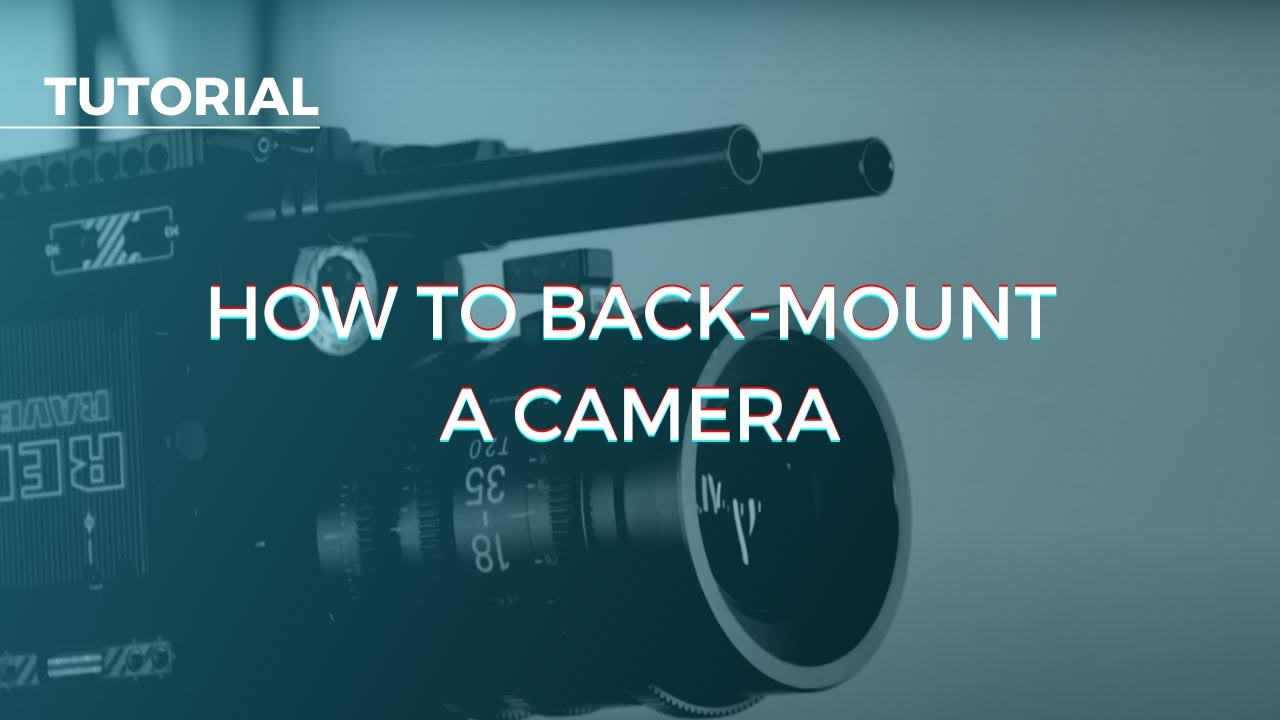 How to Back-Mount a Camera - YouTube