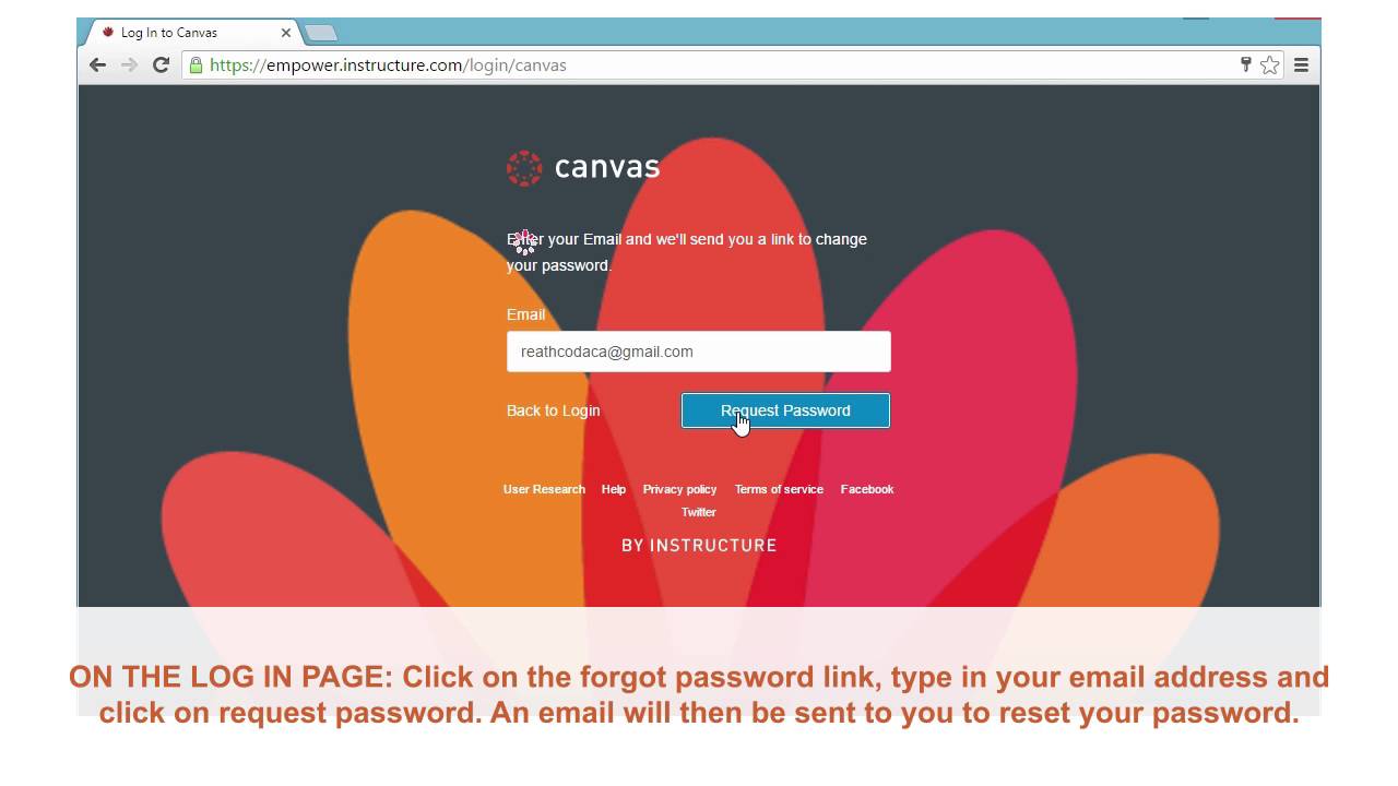 How to change your password in Canvas - YouTube