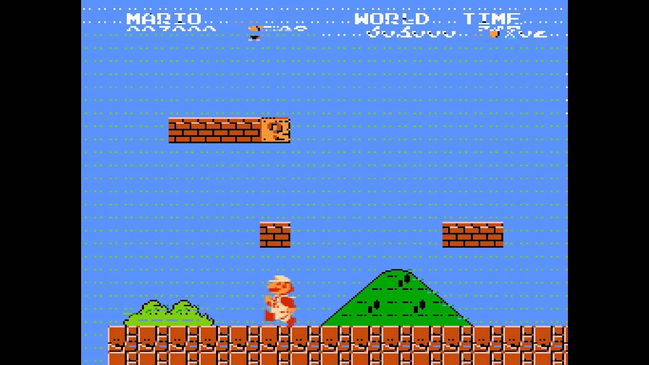 Brad Corrupts: Super Mario Bros. CHR ROM (April Fool's '13) - YouTube