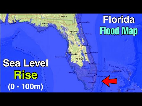 How Long Florida Sea Level Rise Map