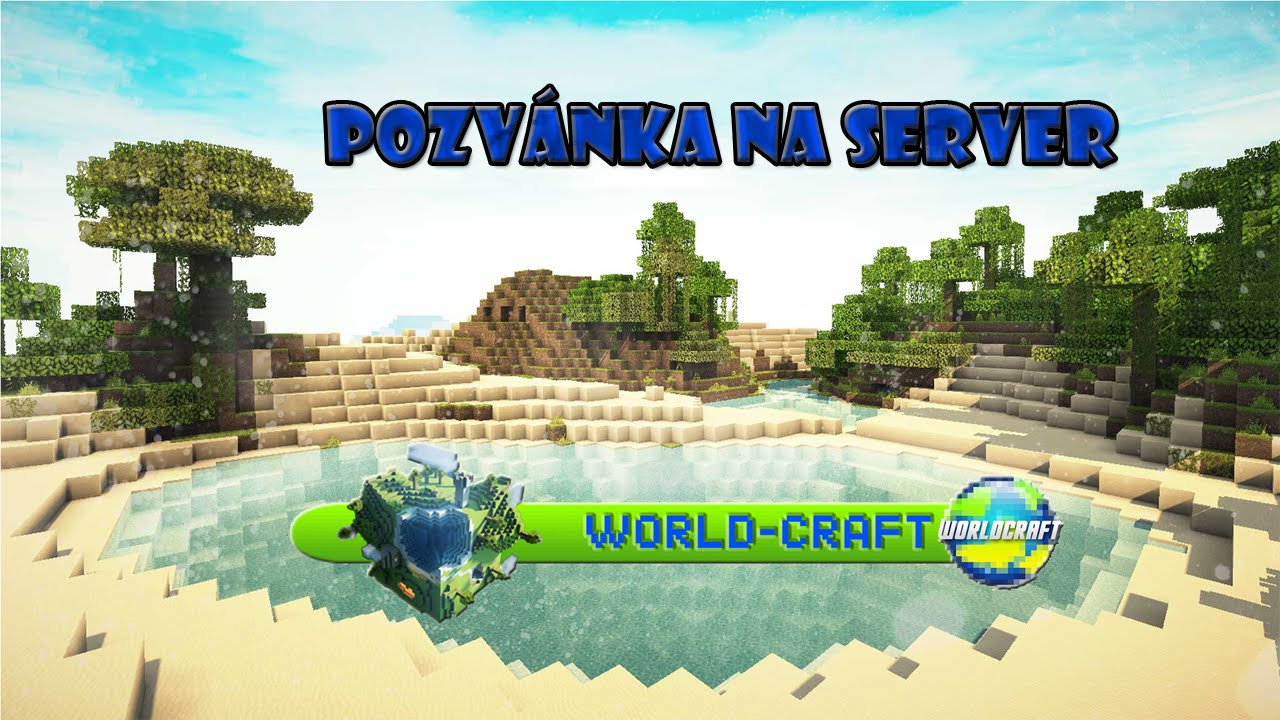 Minecraft nábor Admin Teamu a pozvánka na server WorldCraft (1.8- 1.8.8) - YouTube