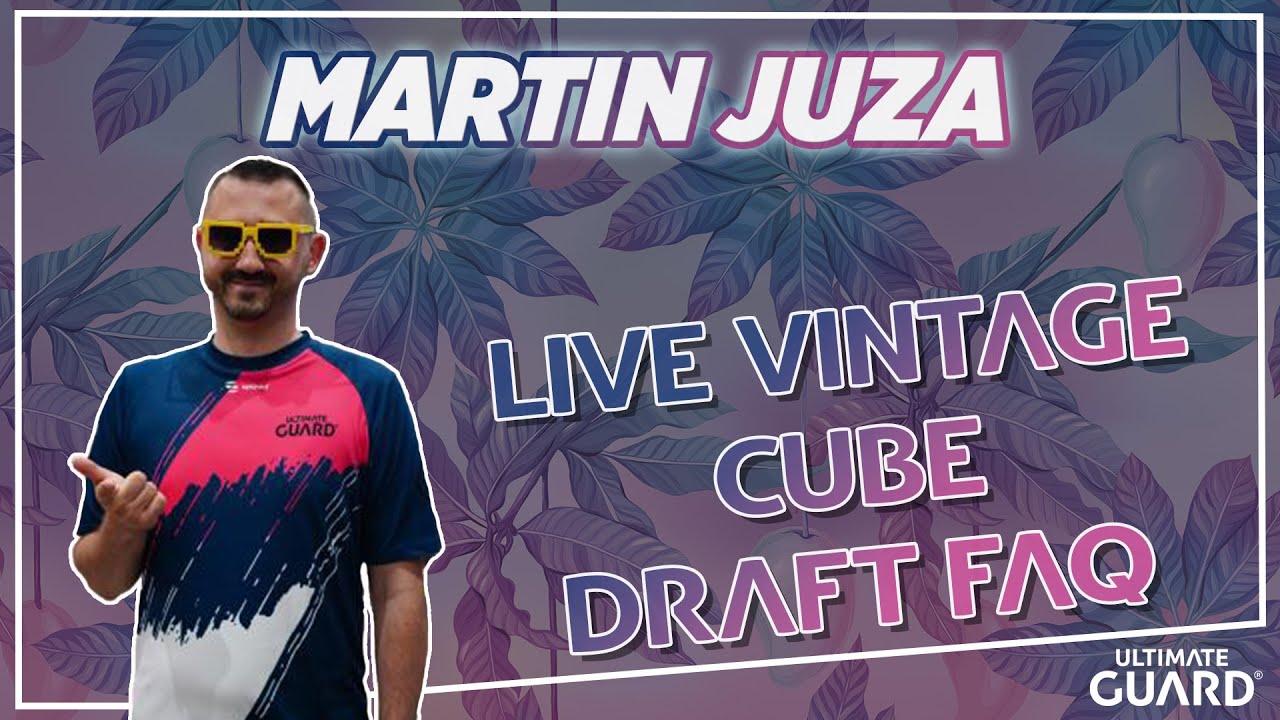 FAQ: Live Vintage Cube Draft with Martin Juza + Ryan Spain - YouTube