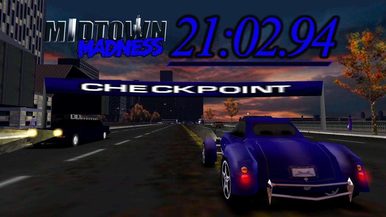 Midtown Madness: All Checkpoint Races Speed Run - 21:02.94 (World ...
