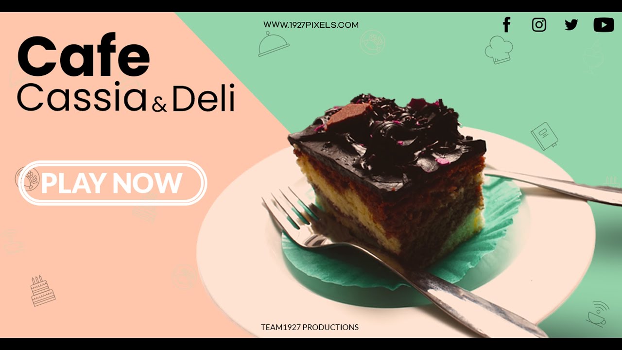 CAFE CASSIA & DELI X 1927 PIXELS - YouTube