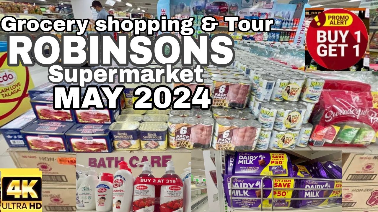 ROBINSONS | May 2024 | Grocery Shopping & Tour | Bundle of Promo! | Buy ...