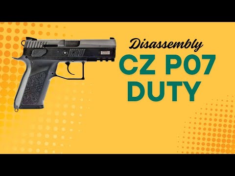 assembly & disassembly of cz 75 p07 duty pistol @local tv safi Khan ...