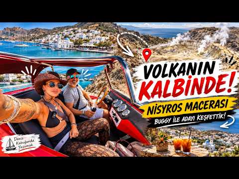 Volkanın Kalbine Yolculuk! 🌋 | Nisyros Adası’nı Keşfettik