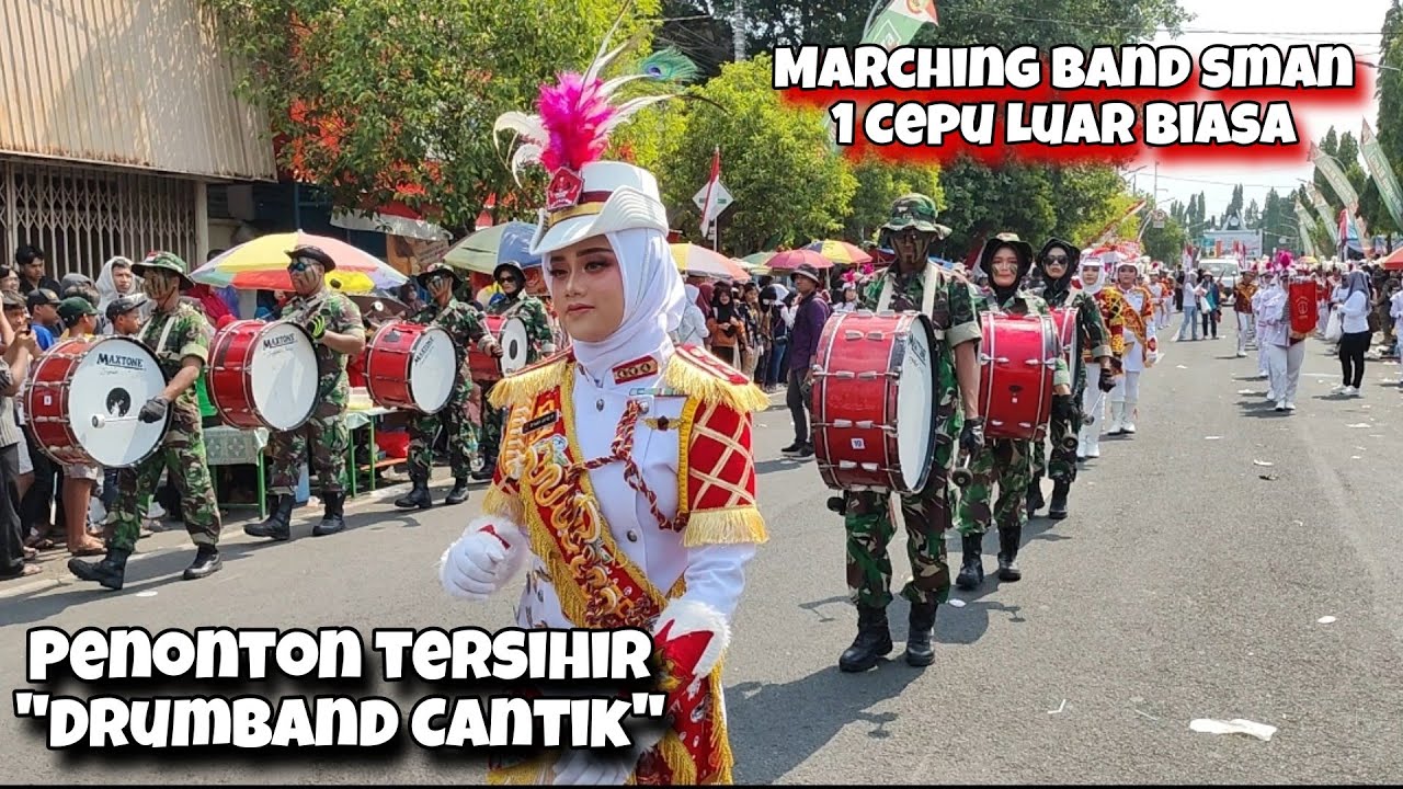 Istimewa Marching Band Gita Patra Bhakti SMAN 1 Cepu Berlaga Dalam ...