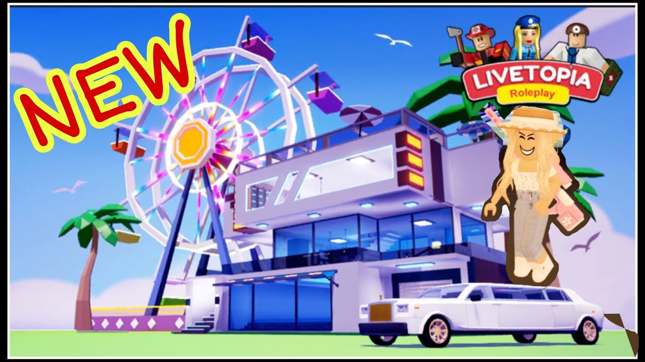 AMAZING*FERRIS WHEEL*ZOO & MORE….LIVETOPIA ROBLOX - YouTube
