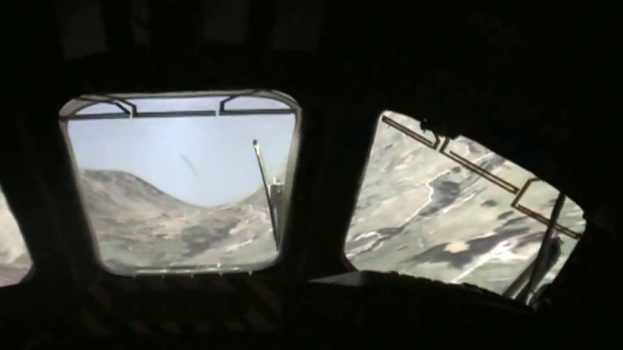 Vulcan simulator( Flight Deck Experience ) Low Level Flying over the ...