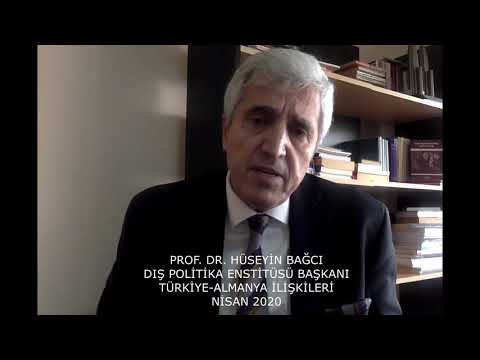 PROF. DR. HÜSEYİN BAĞCI TÜRKİYE-ALMANYA İLİŞKİLERİ