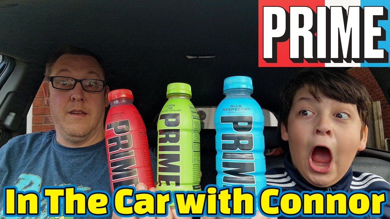 Prime Hydration Drinks | In the Car with Connor | Supercool Review ...