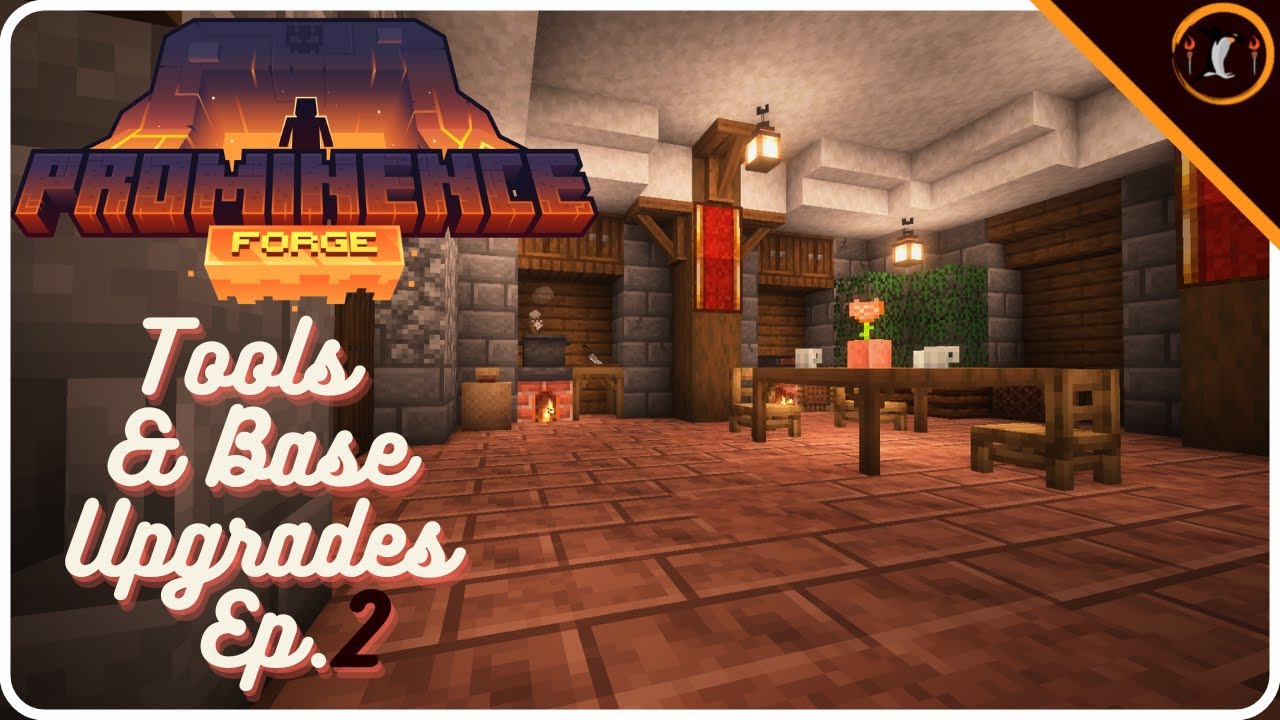 Minecraft Forever World Base Expansion and Tool Upgrades ~ Prominence 1 ...