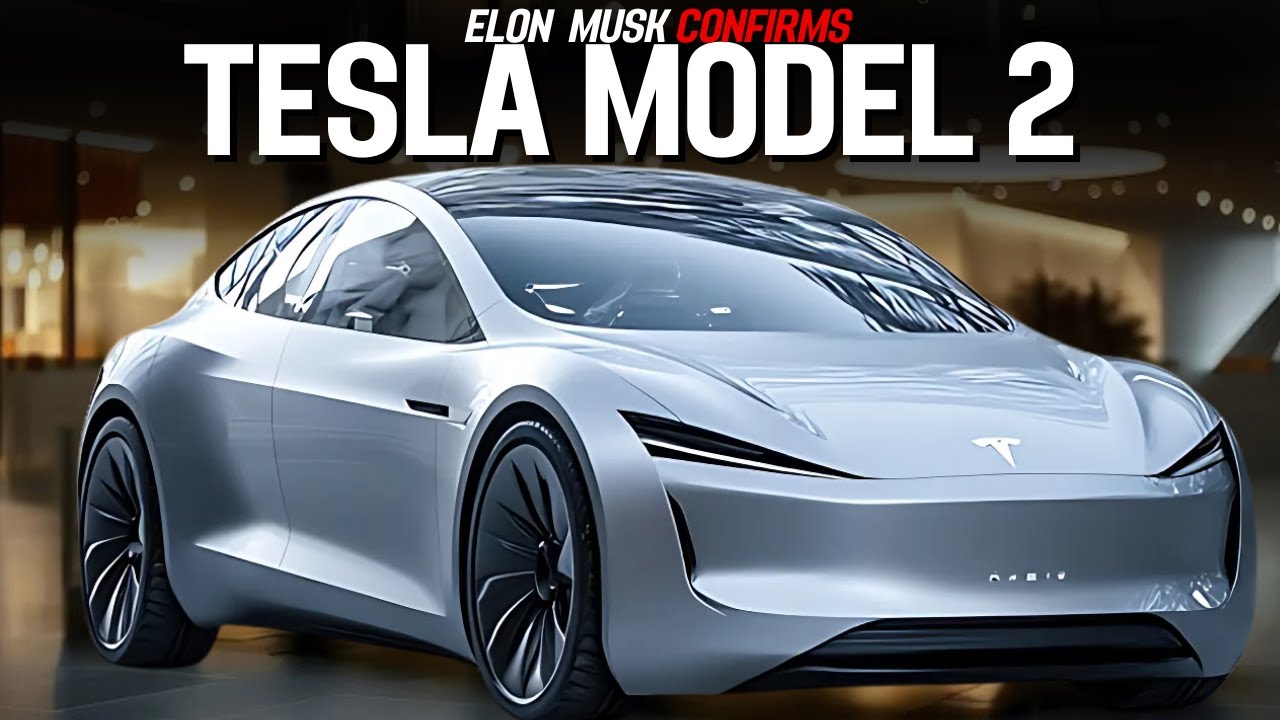 Elon Musk Confirms Tesla Model 2 Production! New Design, Motor & Super ...