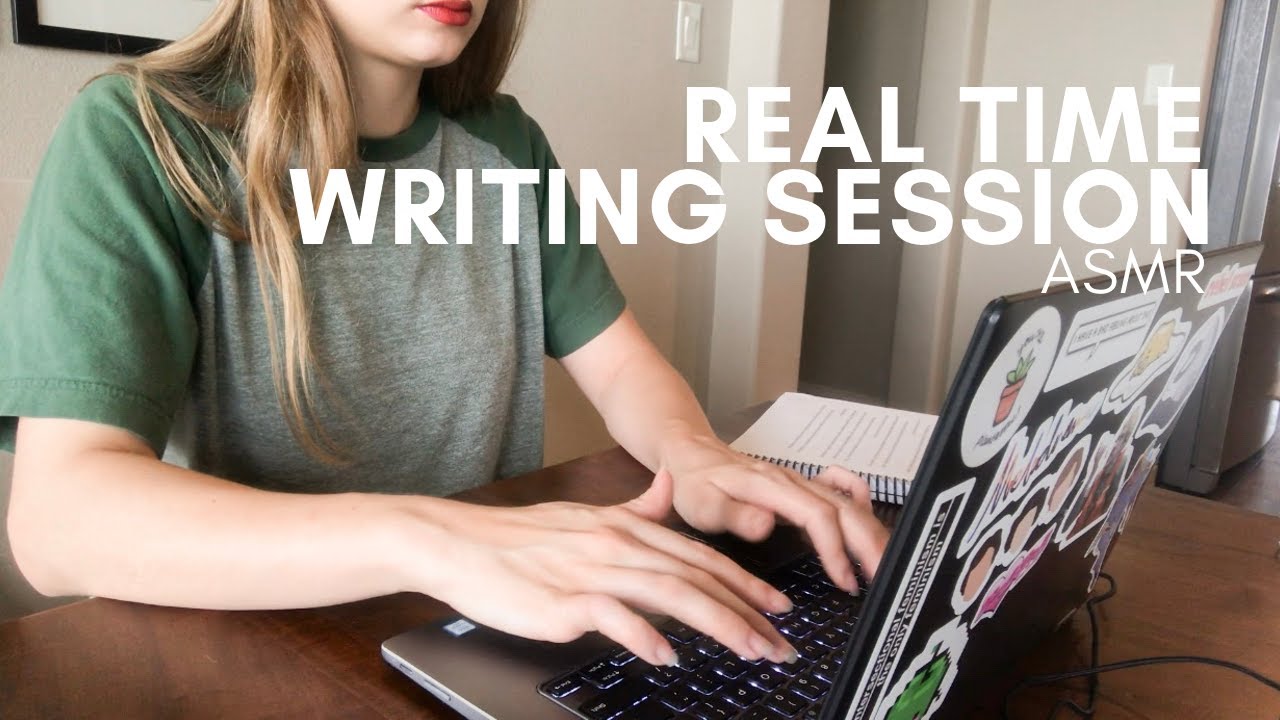Write With Me! // ASMR Real Time Writing Session - YouTube