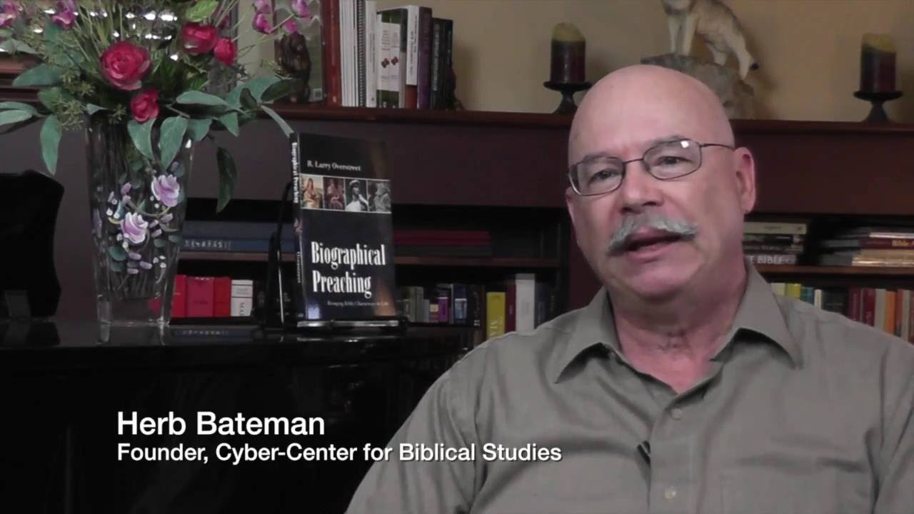 Biographical Preaching by Larry Overstreet - YouTube