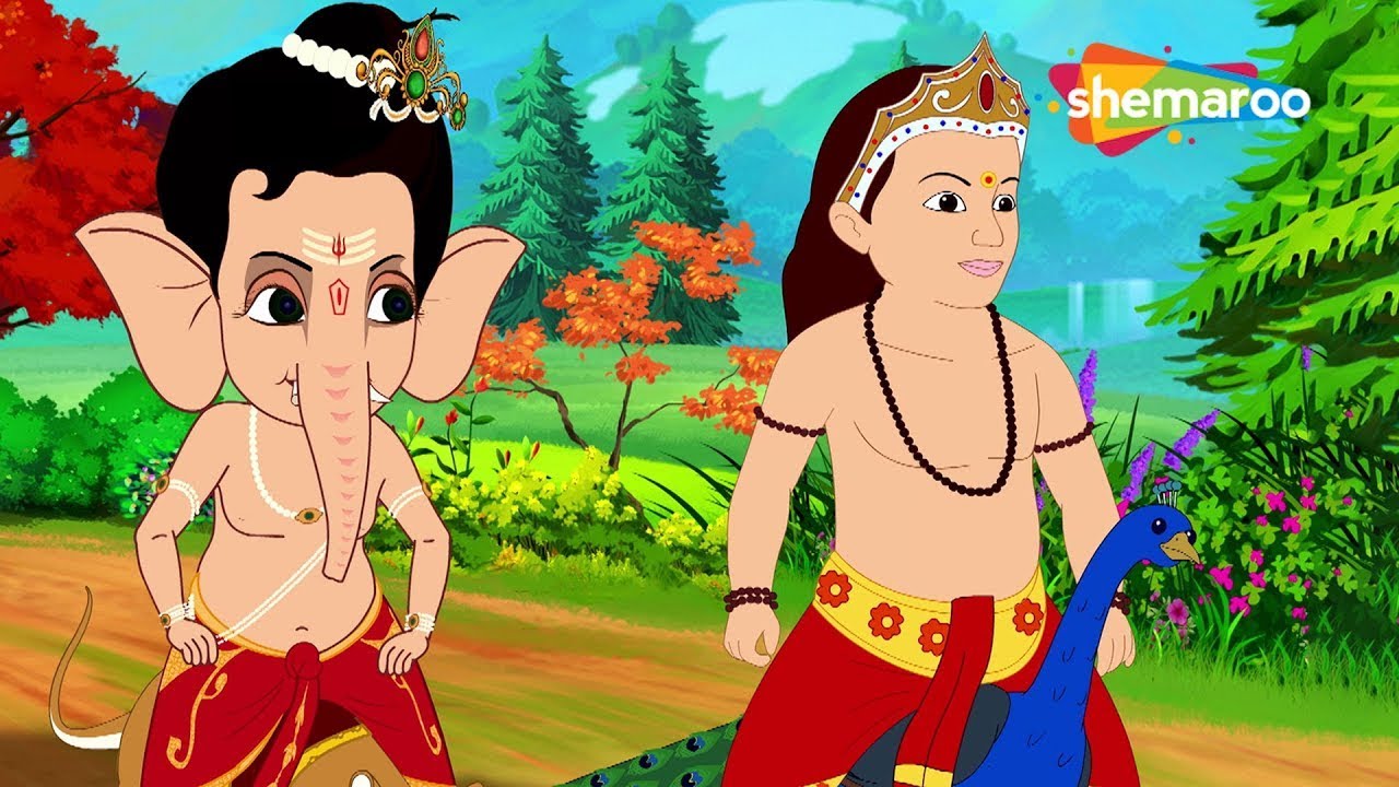 Let's Watch Bal Ganesh Stories | Vakrasur Se Mahayuddh Story | Tamil ...
