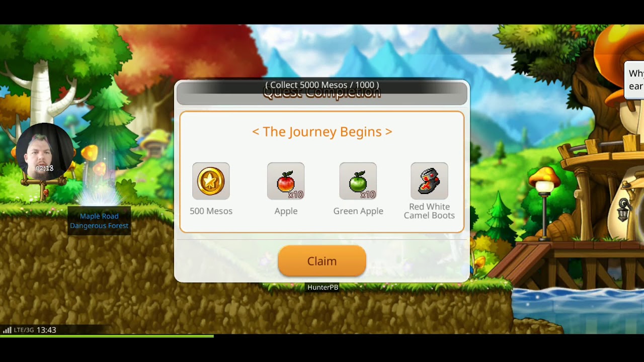 MapleStory M Beta Testing - YouTube