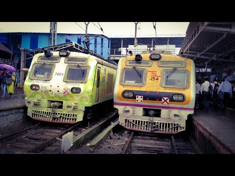Mumbai Local Train Virar Station Mumbai Max. - YouTube