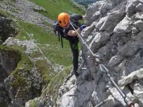 One of the hardest via ferratas in Switzerland - Braunwalder ...