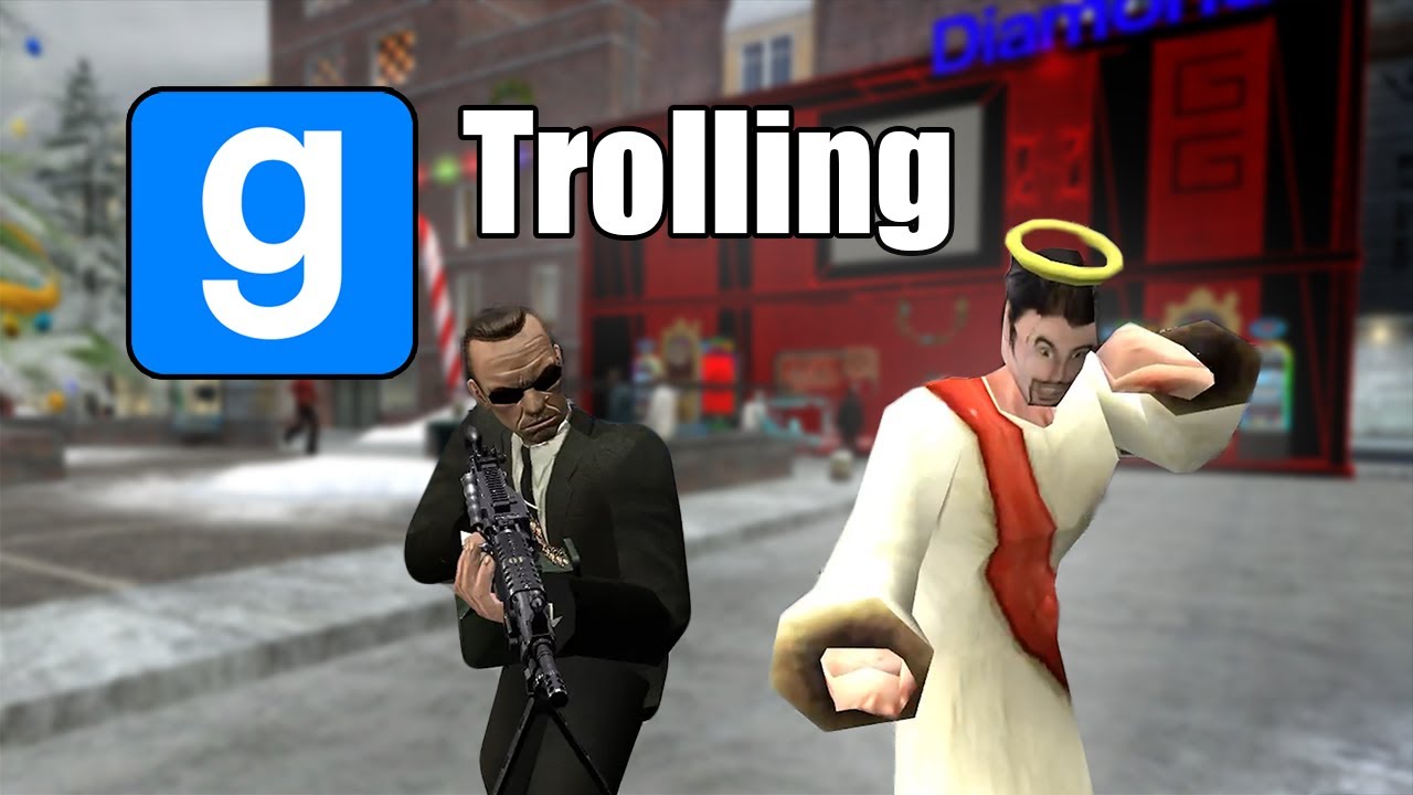 garrys mod - Trolling people on Role Play - YouTube