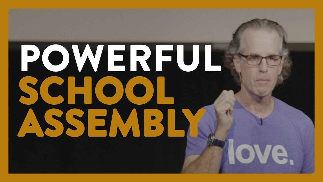Belonging & The Power of Showing Up | David Flood School Assembly Speakers - YouTube