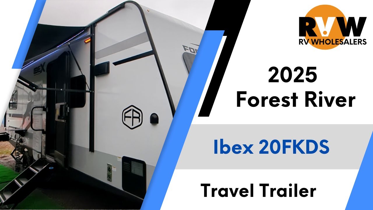 2025 Ibex 20FKDS Travel Trailer Flythrough - YouTube