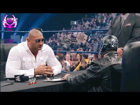 Batista Ve Rey Mysterio'nun Efsanevi Rekabet Hikayesi  - (TÜRKÇE ÇEVİRİ)  #wwe #batista #lucha