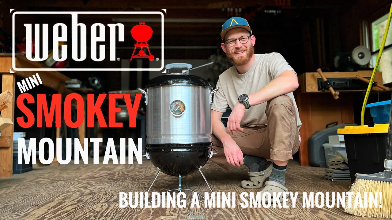 How To Make a Mini Weber Smokey Mountain Smoker | Weber Smokey Joe ...