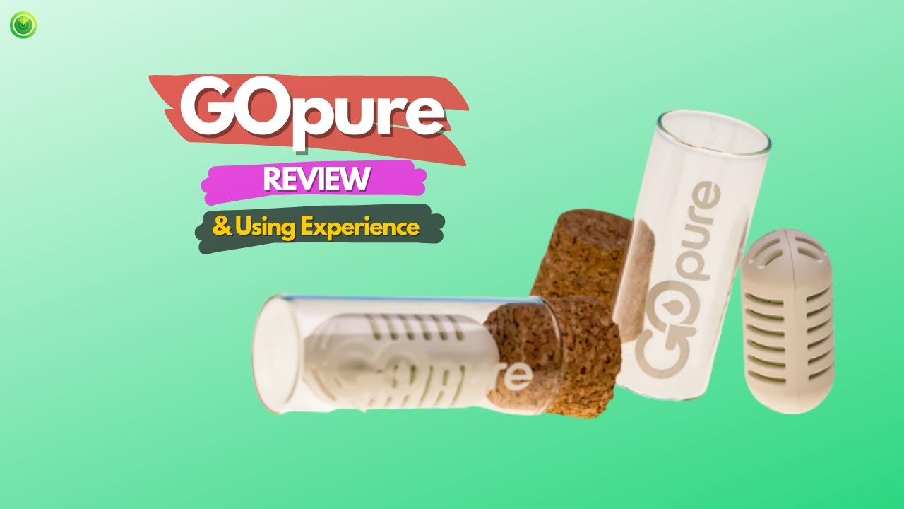 GOpure Pod - The First Ever Portable Water Purifier - YouTube