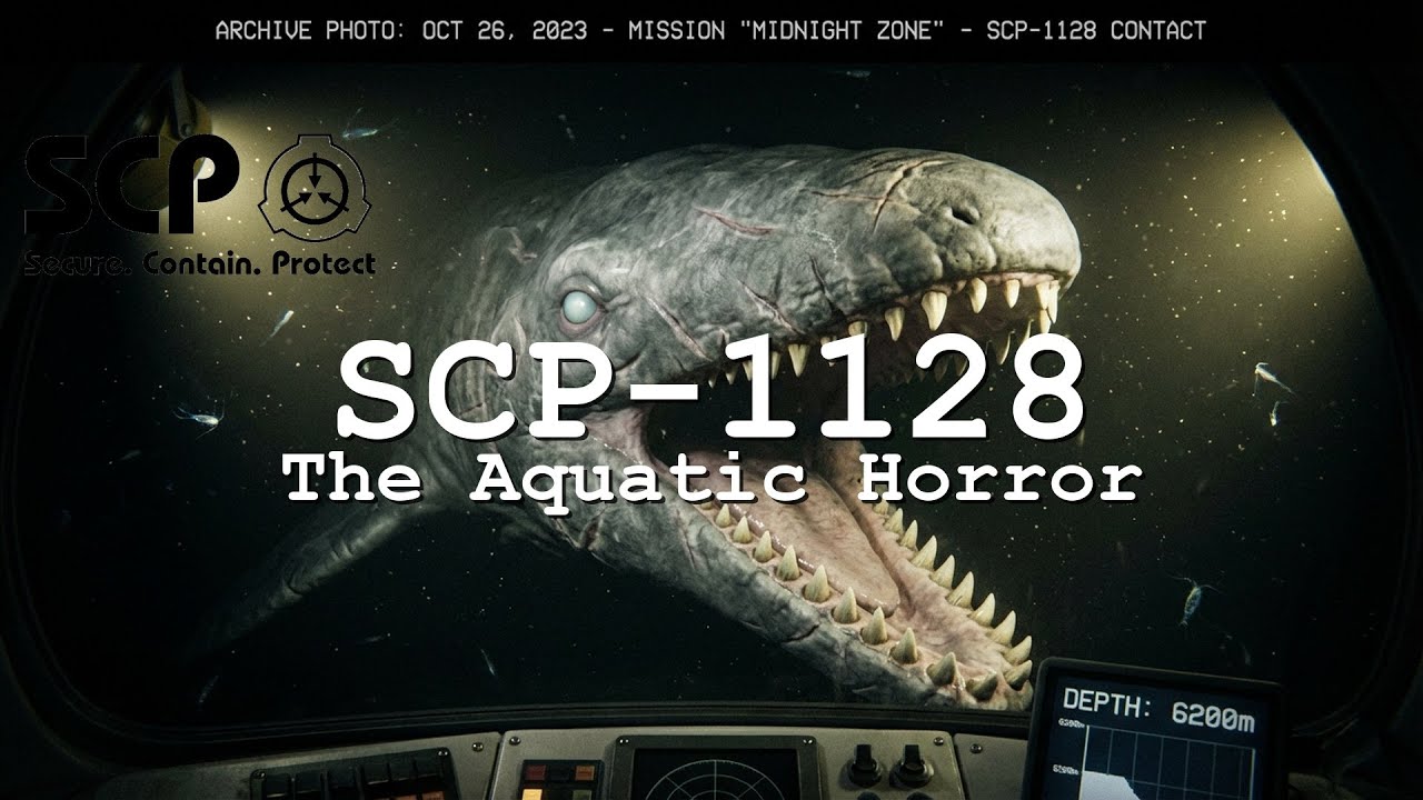 SCP-1128: The Creature That Makes Water Your Worst Nightmare - YouTube