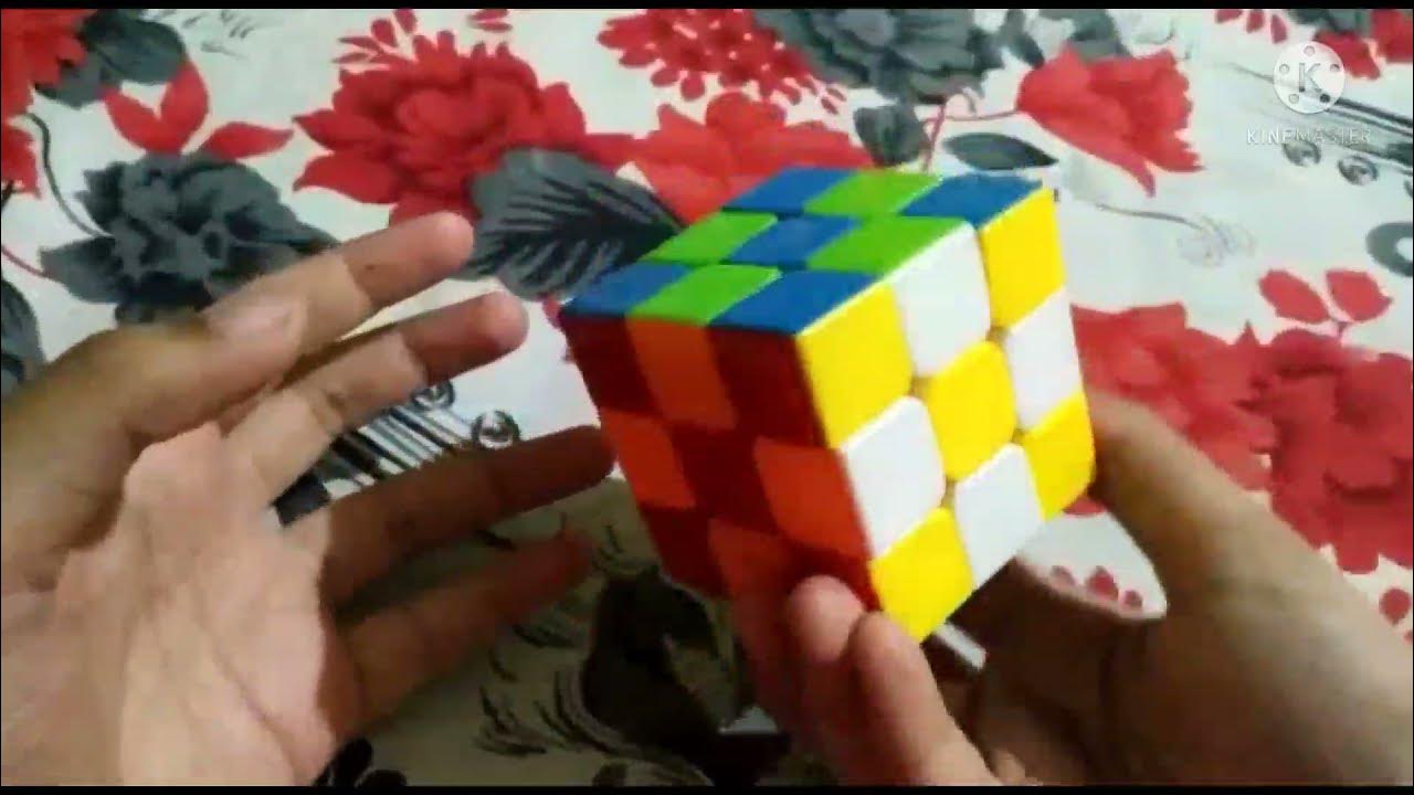 How To Make "CHECKBOARD" Pattern In Rubik's Cube 🔥| CHECKBOARD pattern kaise karna he - YouTube