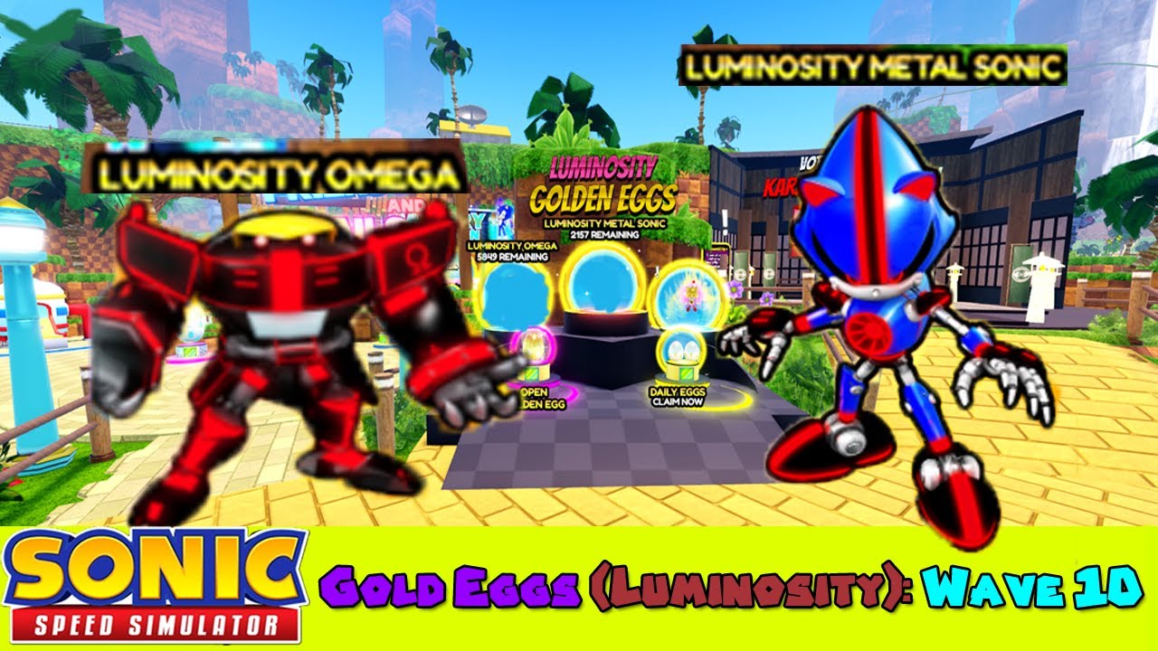 Gold Eggs Wave 10 (Luminosity) | Sonic Speed Simulator - YouTube