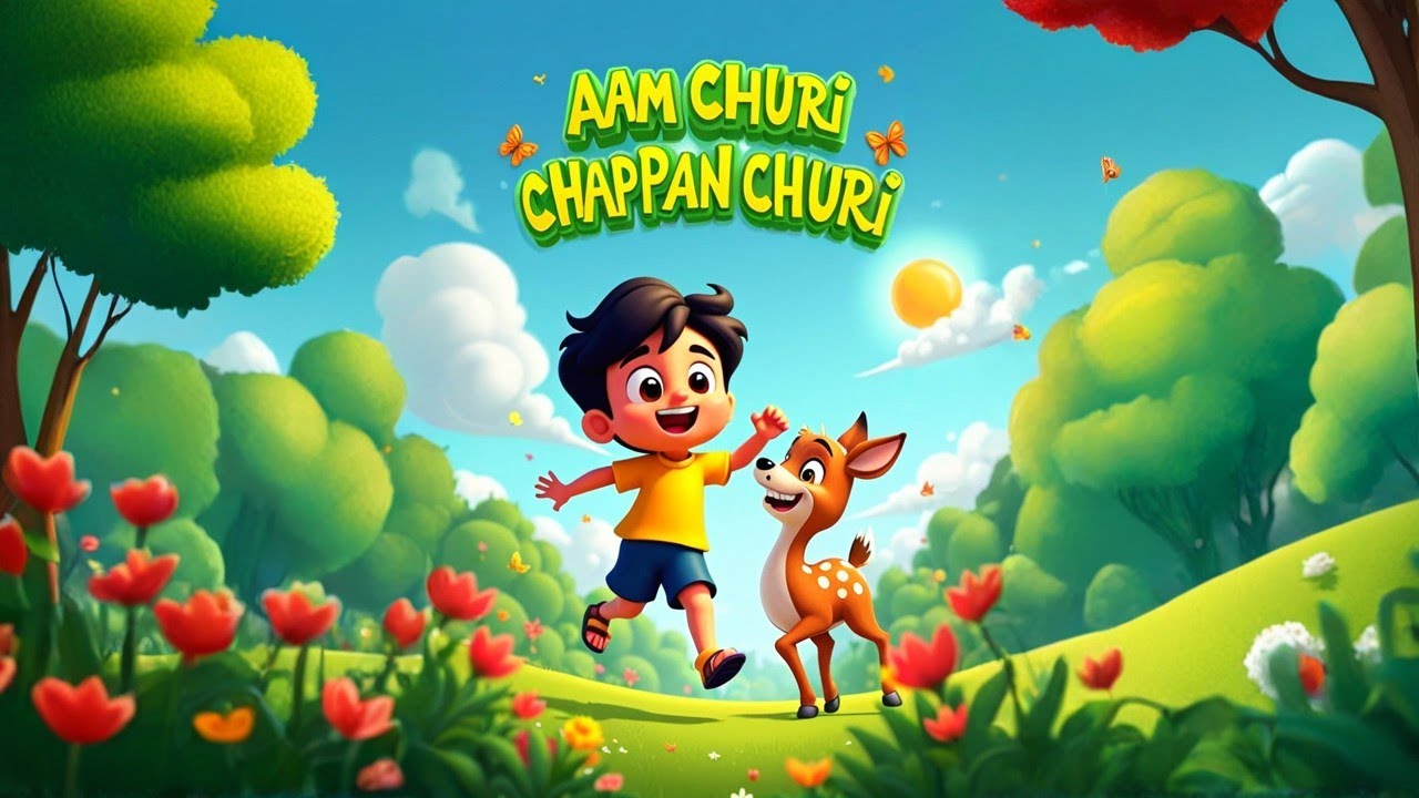 आम छुरी छप्पन छुरी | Aam Chhuri Chappan Chhuri | Nursery Hindi Rhymes ...