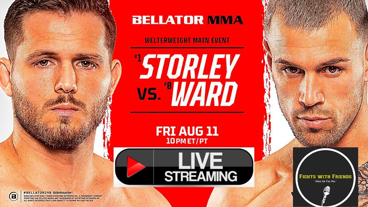 Bellator 298 Storley vs Ward #bellator298 #mma #fightswithfriends - YouTube