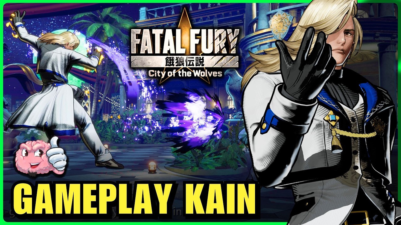 Kain 1ª Gameplay | Fatal Fury CotW | Punk, Arslan Ash e Reynald - YouTube