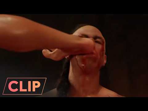 Fighter Gets Kicked in the Face by Man Wearing a Thong | Kickboxer (1989) | Jean-Claude Van Damme
