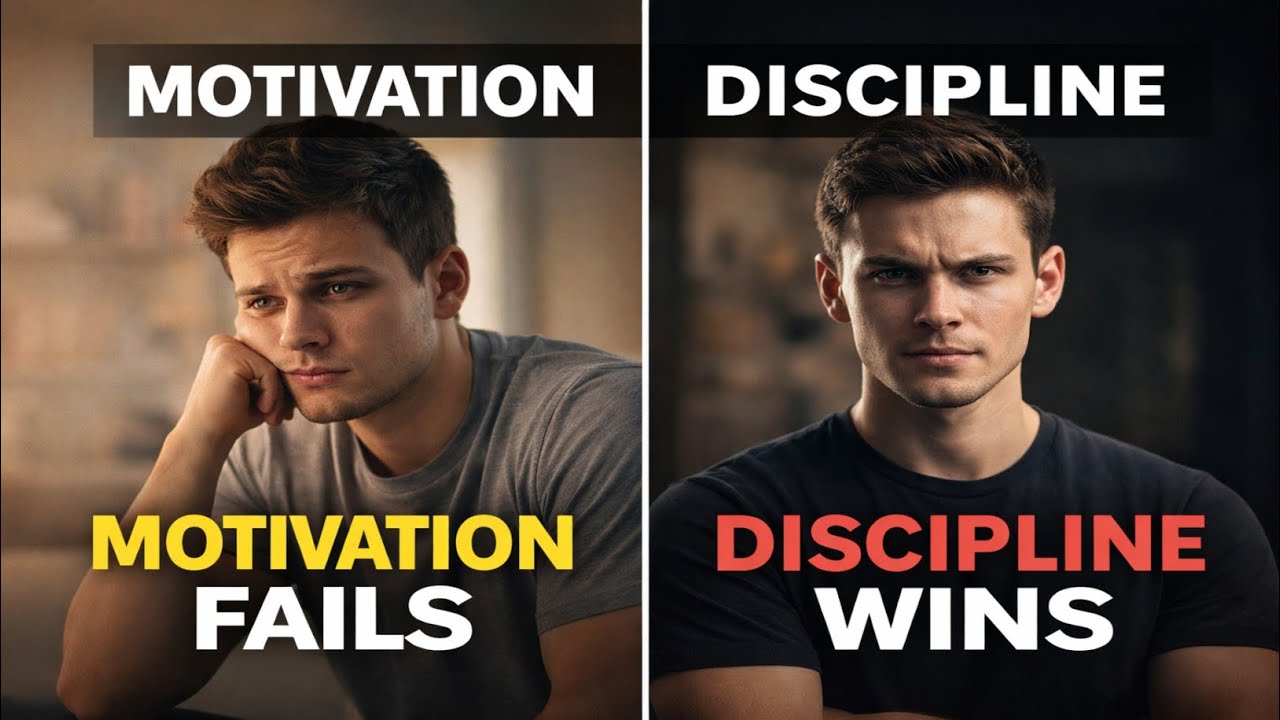 Discipline vs Motivation — Why Motivation Fails (And What Actually ...