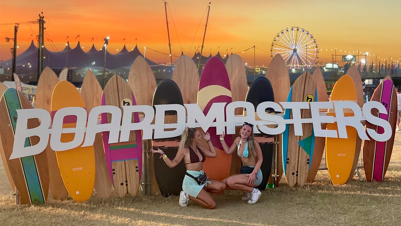 BOARDMASTERS FESTIVAL VLOG 2022! Sun, Sea, Surfing & Amazing Music ...