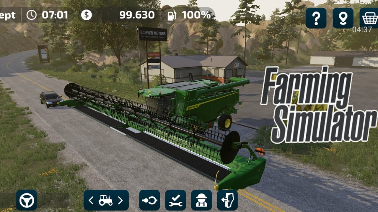 Cum treieri grâul în Farming simulator 2023?!!/How do you thresh wheat ...