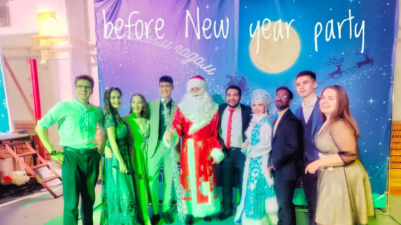 before new year party of bsmu, ufa, russia 2022 - YouTube
